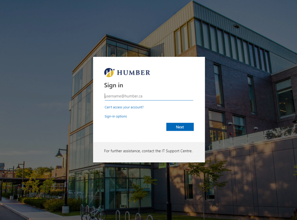 New login experience coming Tues., February 17th – Humber Panopto